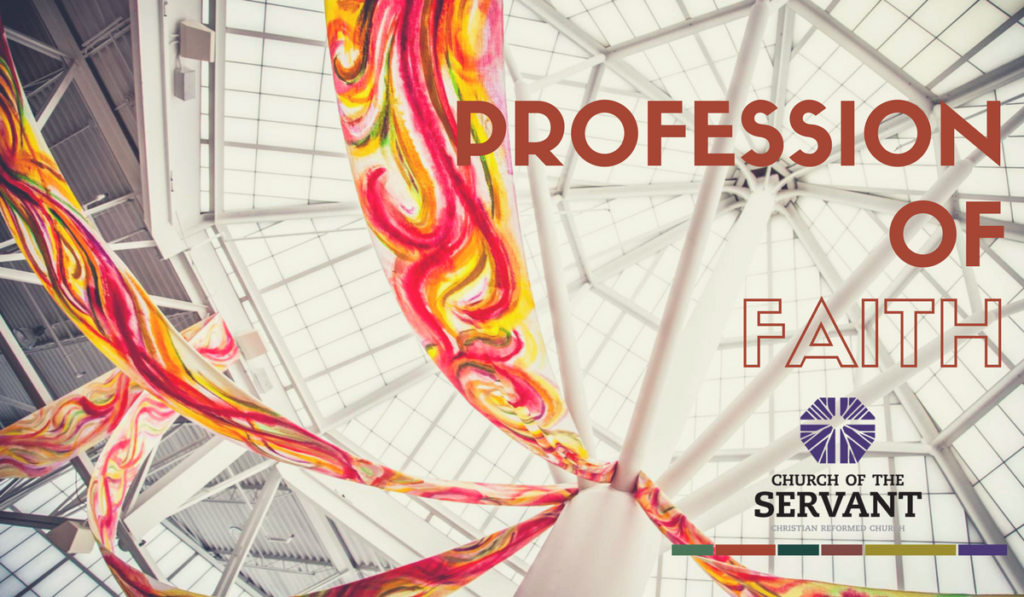 Thinking About Profession of Faith? - Church Of The Servant